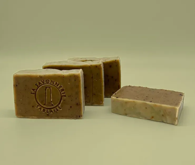 Savon Thé Vert-Veine Saponifié à Froid – Énergie et Fraîcheur Naturelles